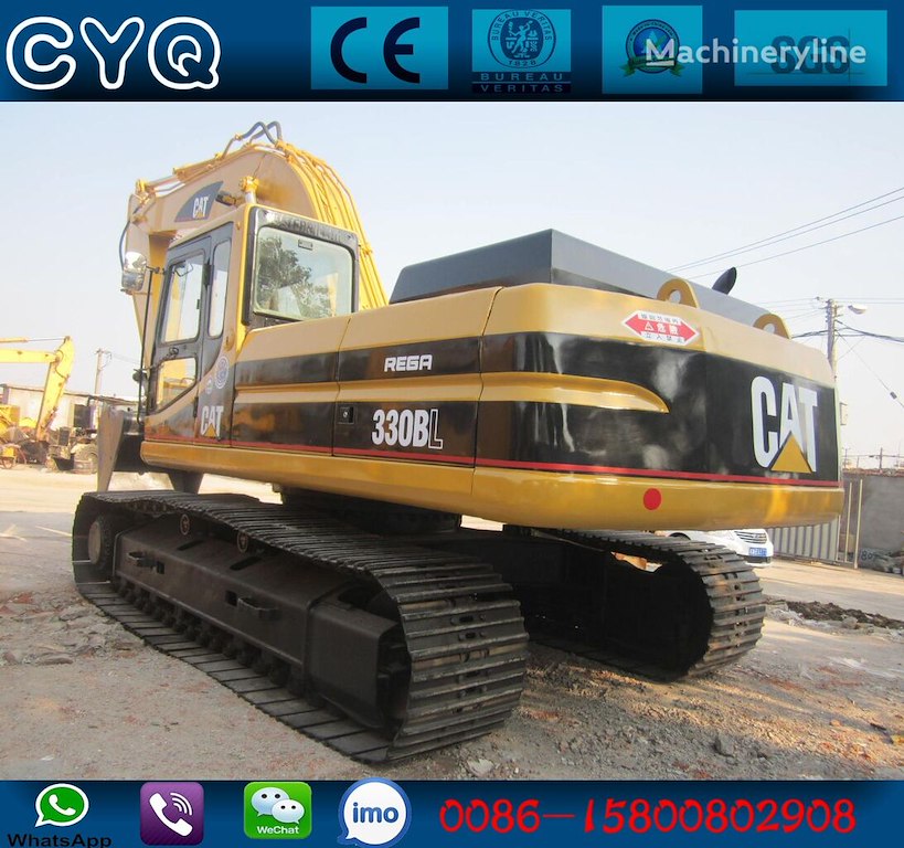 Caterpillar 330BL bager guseničar