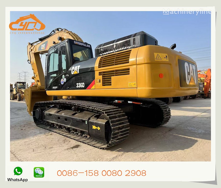 Caterpillar 336D bager guseničar