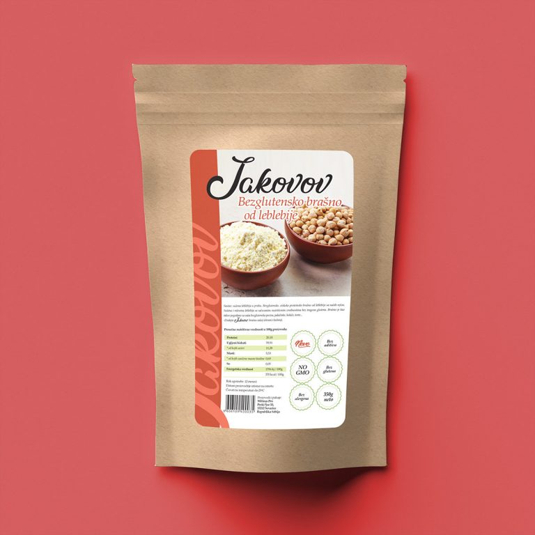 Bezglutensko brašno od leblebije 350gr Jakovov