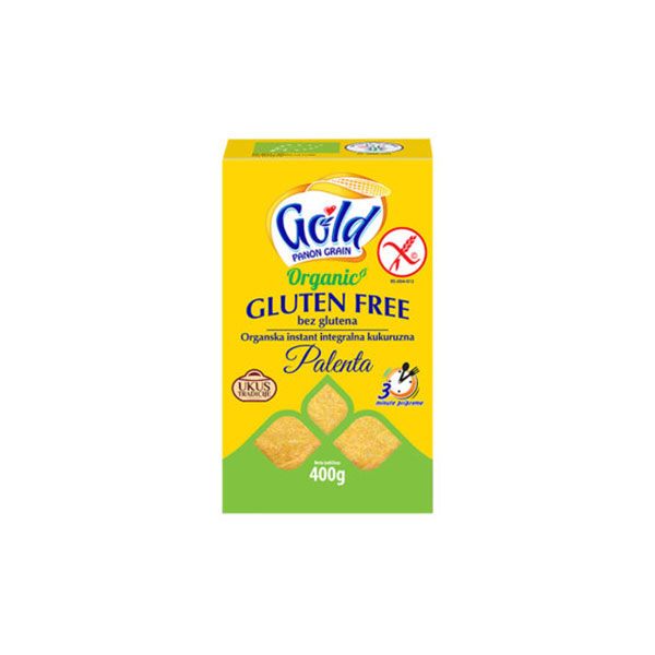 Palenta 400gr gluten free organic Gold