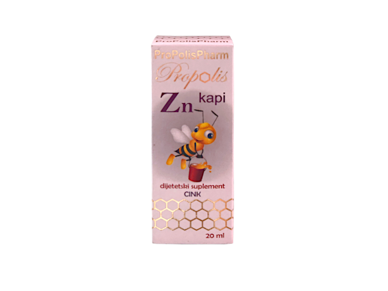 Propolis kapi sa cinkom 20ml Propolis Pharm