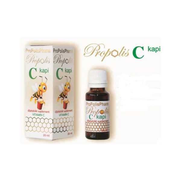 Propolis kapi+vitamin C 20ml Propolis Pharm