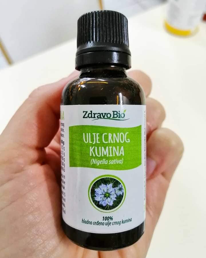 Ulje crnog kumina 30ml Zdravo Bio