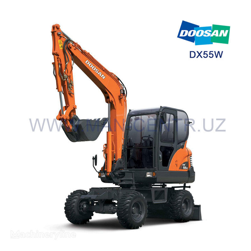 Novi Doosan DX55W bager točkaš