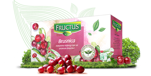 Brusnica 10% ,20 filter kesica Fructus