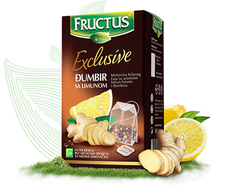 Djumbir sa limunom 20 filter kesica Fructus