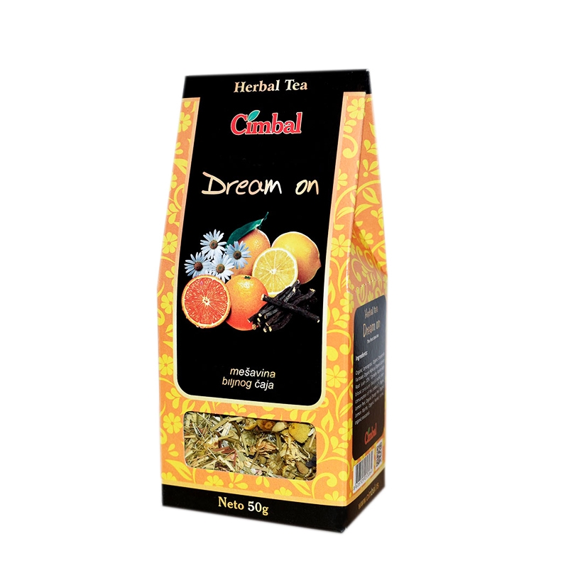 Dream on čaj 50gr organic Cimbal