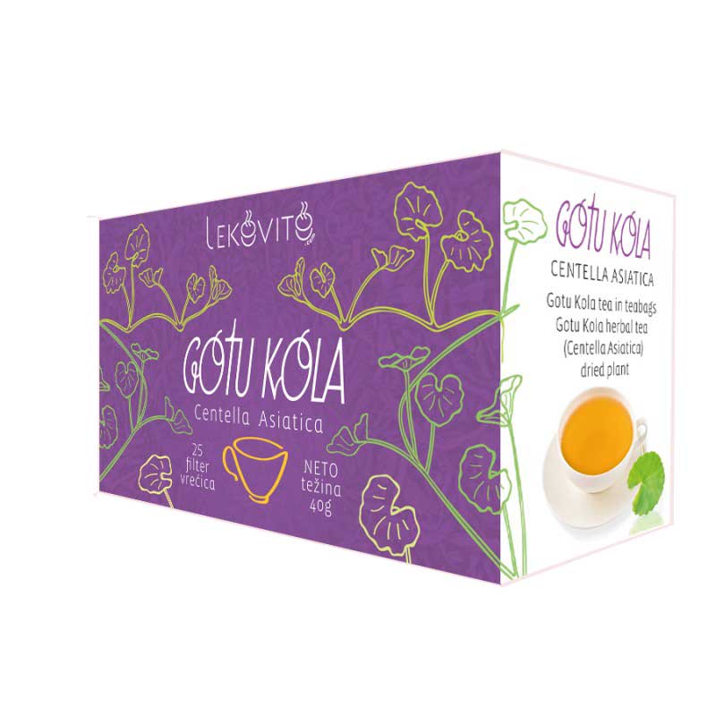 Gotu Kola čaj,25 filter kesica Lekovito