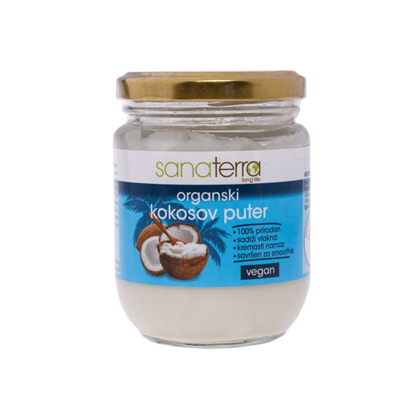 Kokosov puter 200gr organic Sanaterra