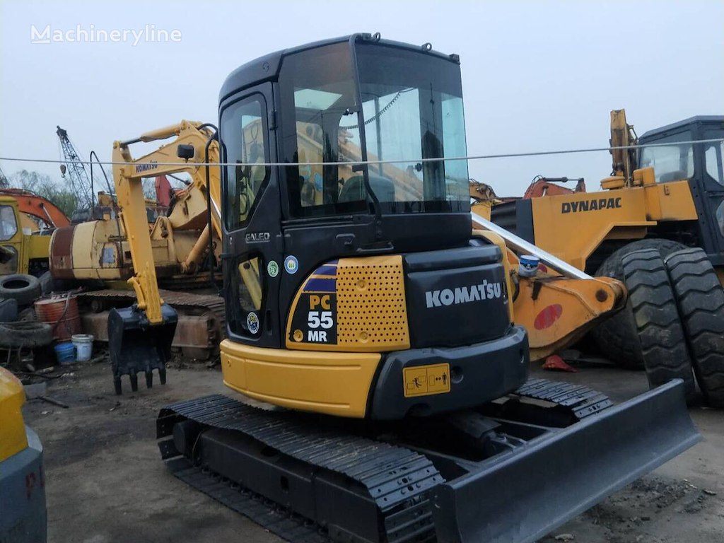 Komatsu PC55MR mini bager