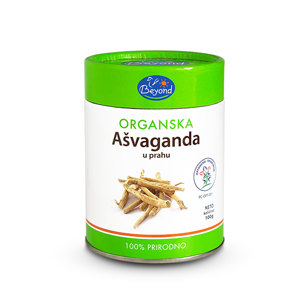 Ašvaganda u prahu 100gr organic Beyond