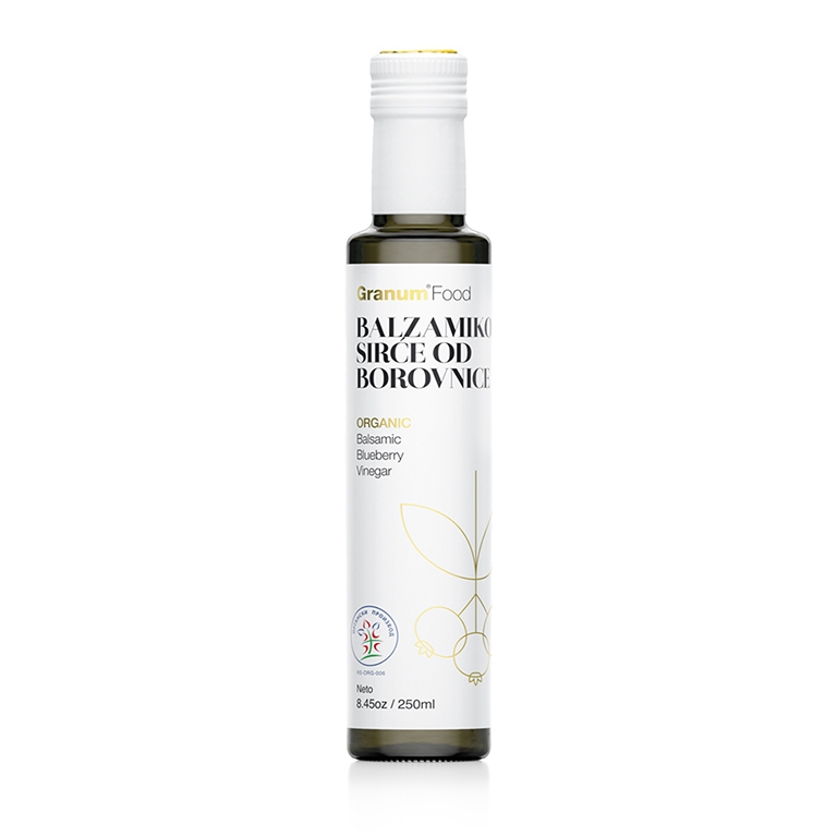 Balzamiko sirće od borovnice organic 250ml Granum