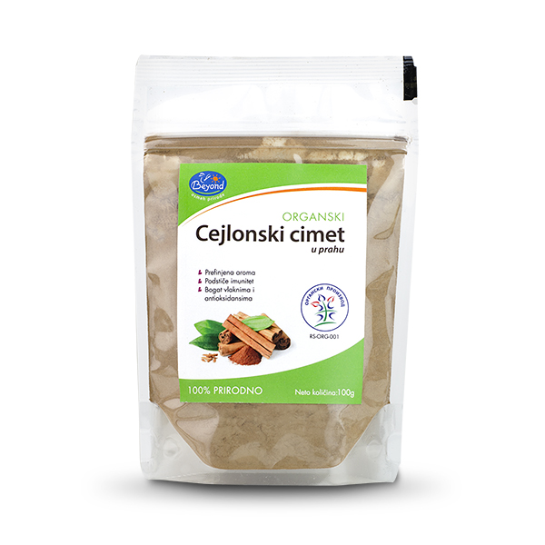 Cejlonski cimet u prahu 100gr organic Beyond