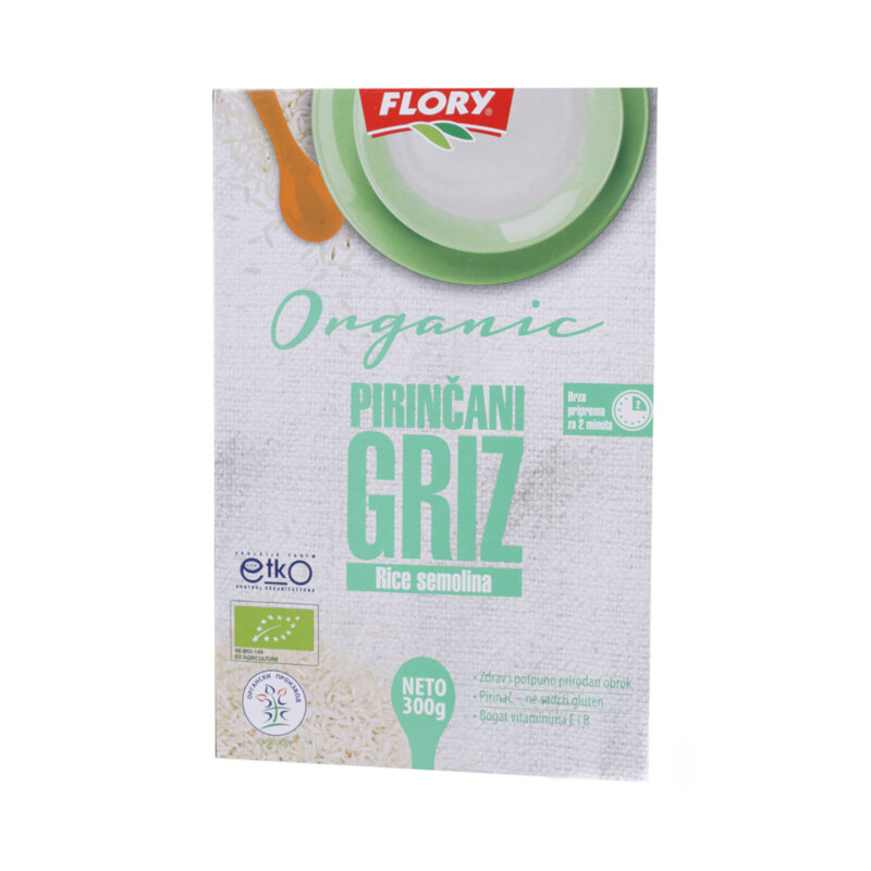 Griz pirinčani 300gr organic Flory