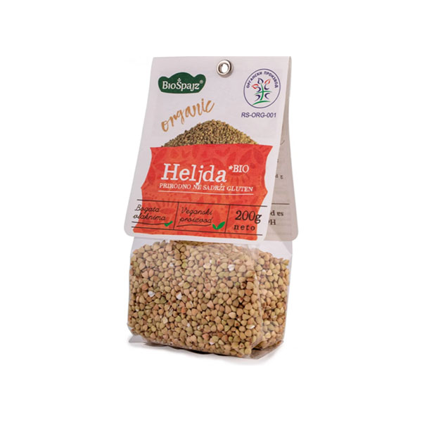 Heljda sirova 200gr organic Bio Špajz