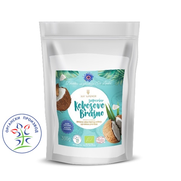 Kokosovo brašno organic 300gr Just Superior