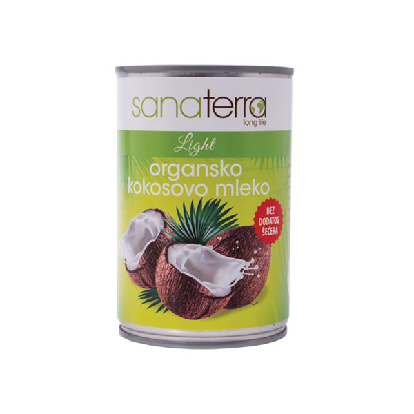 Kokosovo mleko organic 200ml Sanaterra