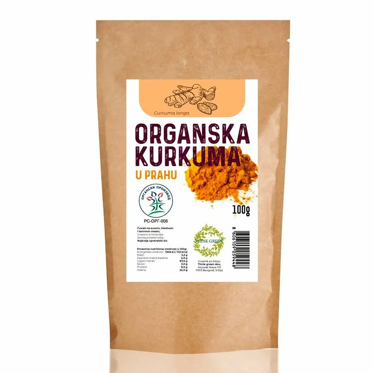 Kurkuma 100gr organic Think Green