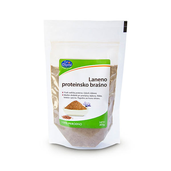 Laneno proteinsko brašno 200gr organic Beyond