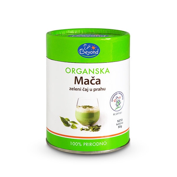 Mača čaj u prahu 50gr organic Beyond