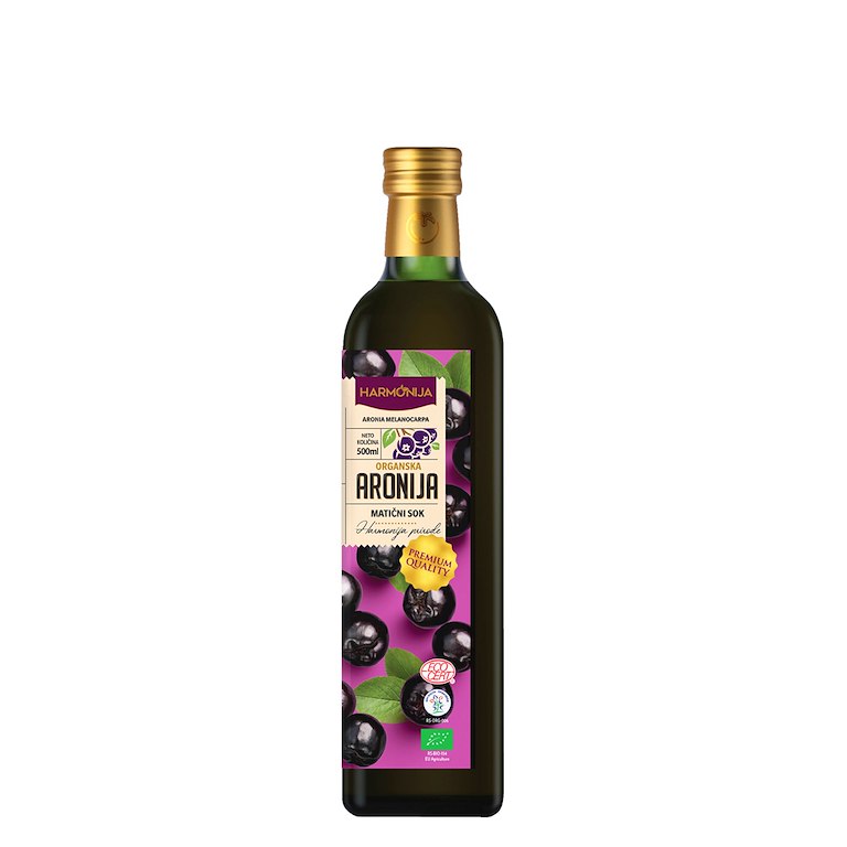 Matični sok od aronije 250ml organic Aronija Harmonija