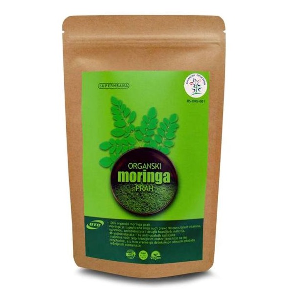 Moringa prah 100gr organic DTC