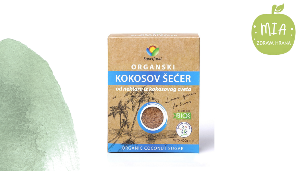 Organski kokosov šećer Super Food 100 gr