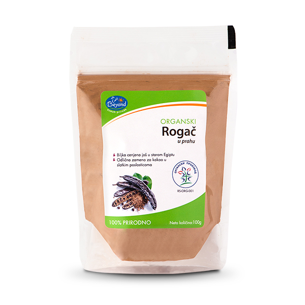 Rogač u prahu 100gr organic Beyond