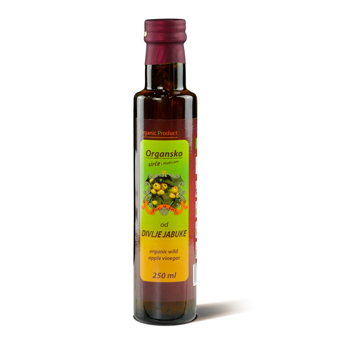 Sirće od divlje jabuke 250ml organic Dekin špajz