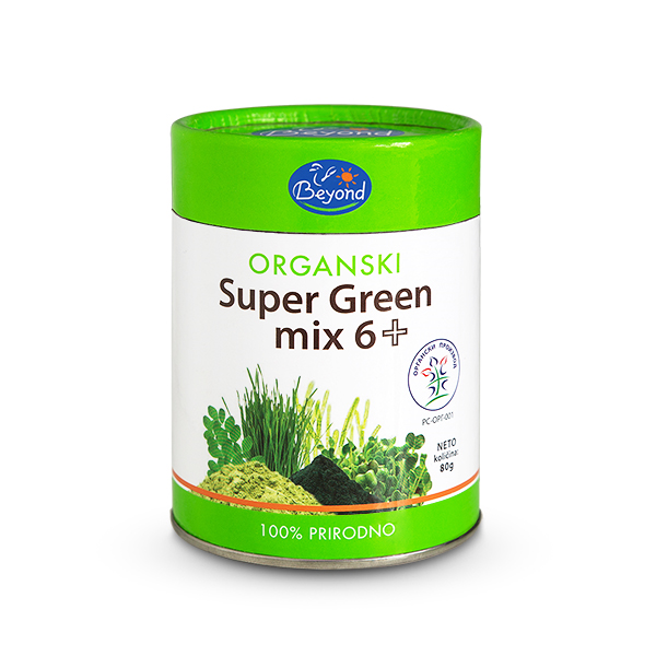 Super green mix 6 80gr organic Beyond