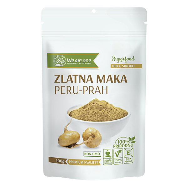 Zlatna maka prah 100gr organic We Are One