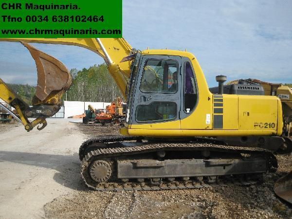 Komatsu PC210-6 bager guseničar