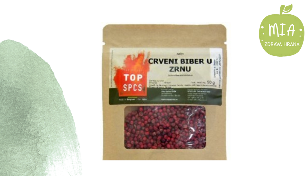 Crveni Biber U Zrnu TOP SPCS 50 gr