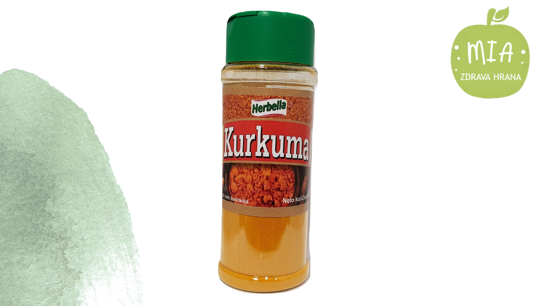 Kurkuma Herbella Flašica – 60 gr