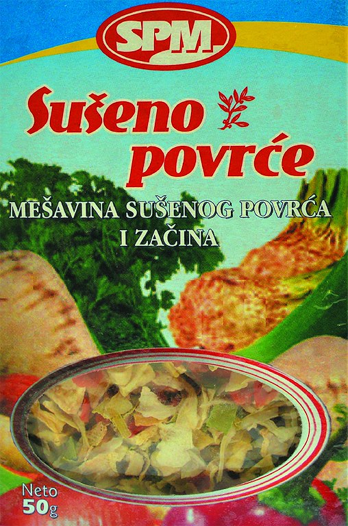 Sušeno Povrće Vujović 50 gr