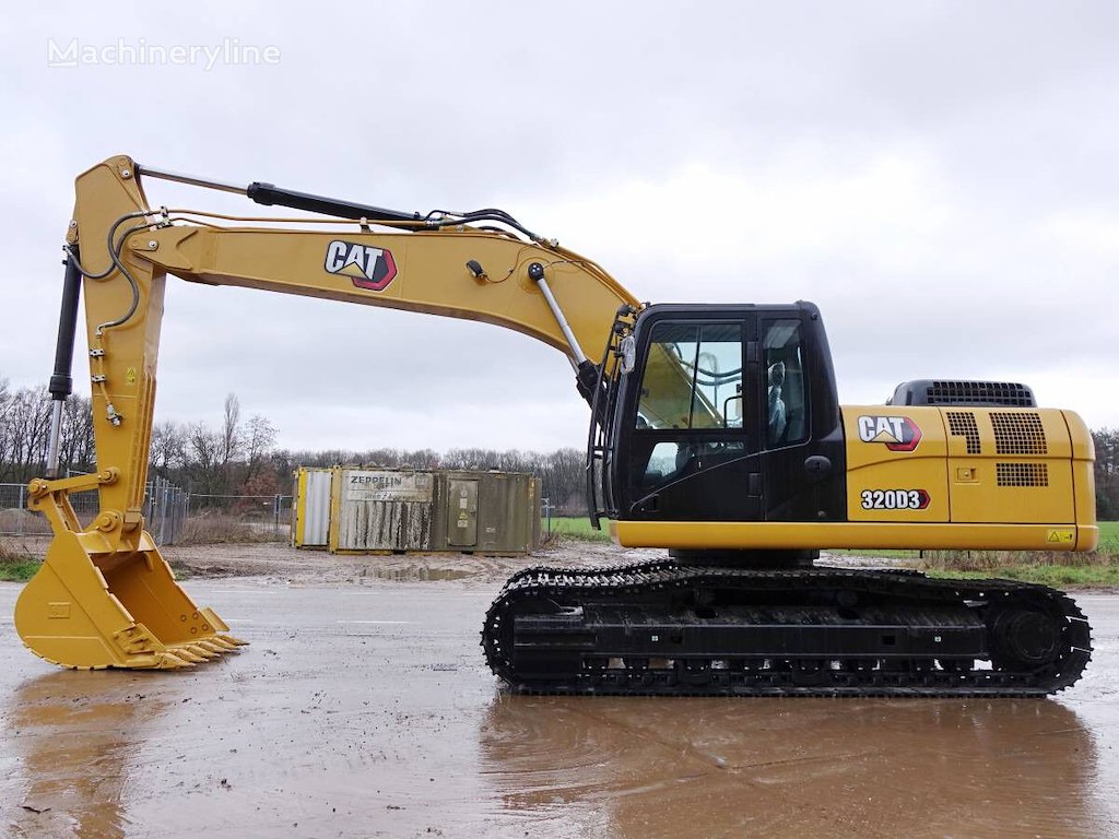 Caterpillar 320D3 Excavator pe Senile rotorni bager