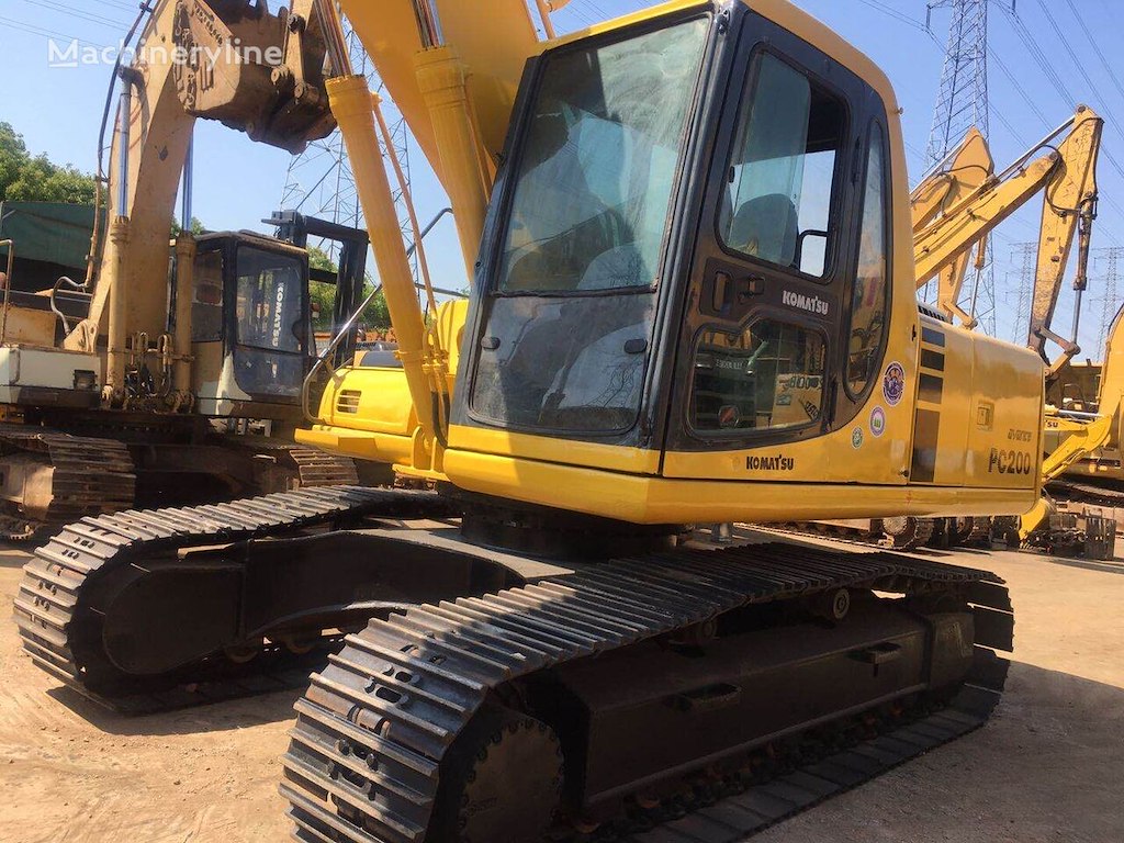 Komatsu PC200-6 PC200-7 bager guseničar