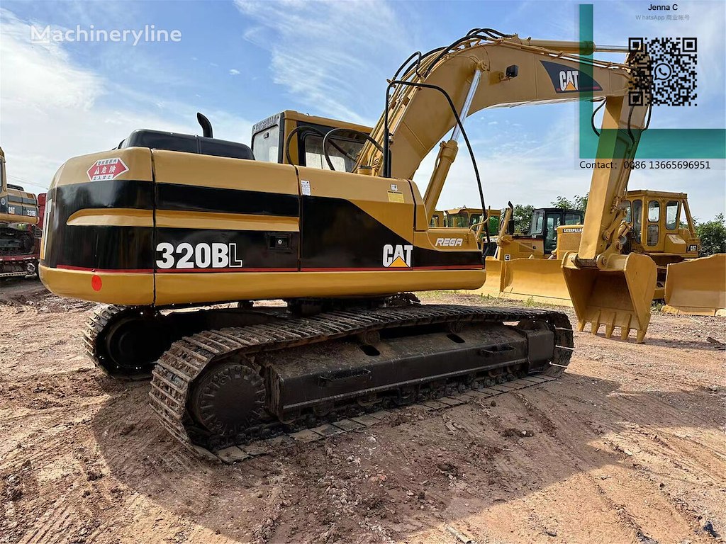 Caterpillar 320BL bager guseničar