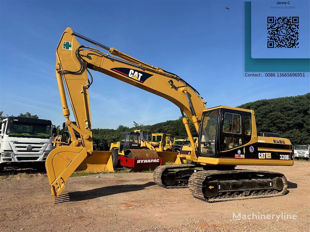 Caterpillar 320BL bager guseničar