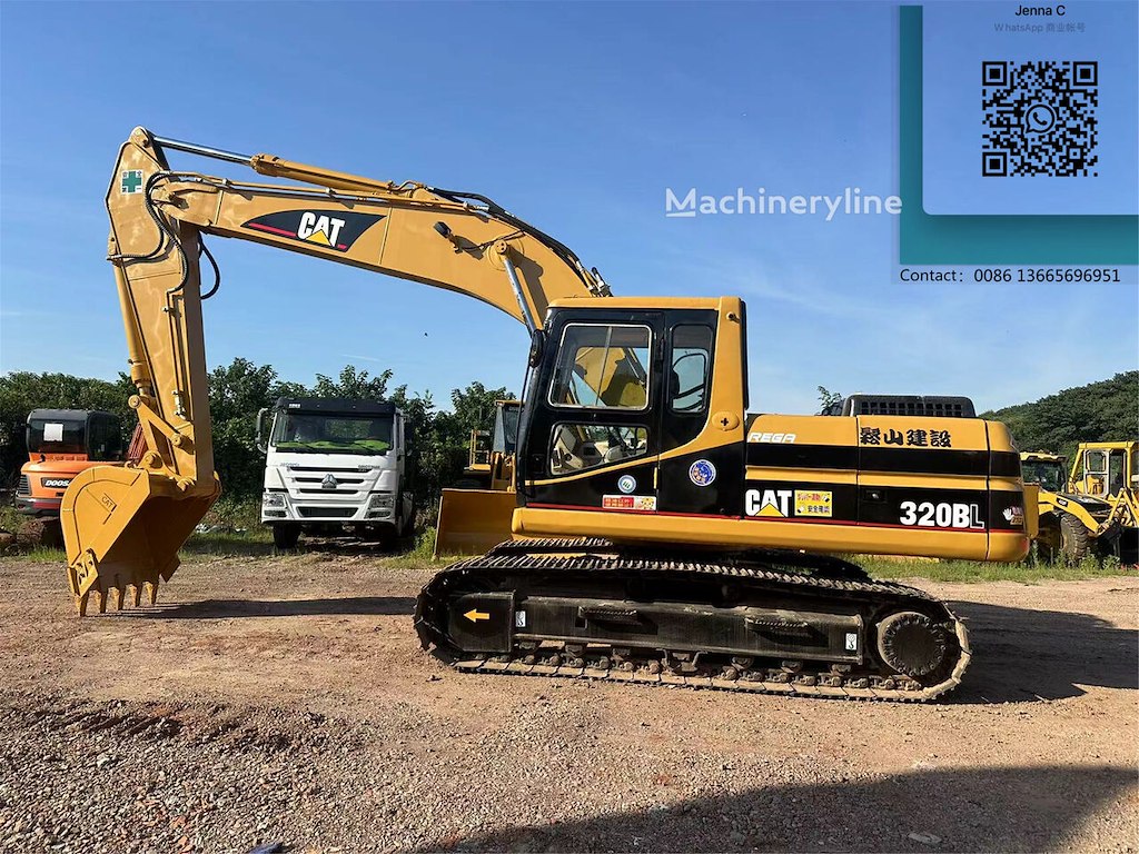 Caterpillar 320BL bager guseničar