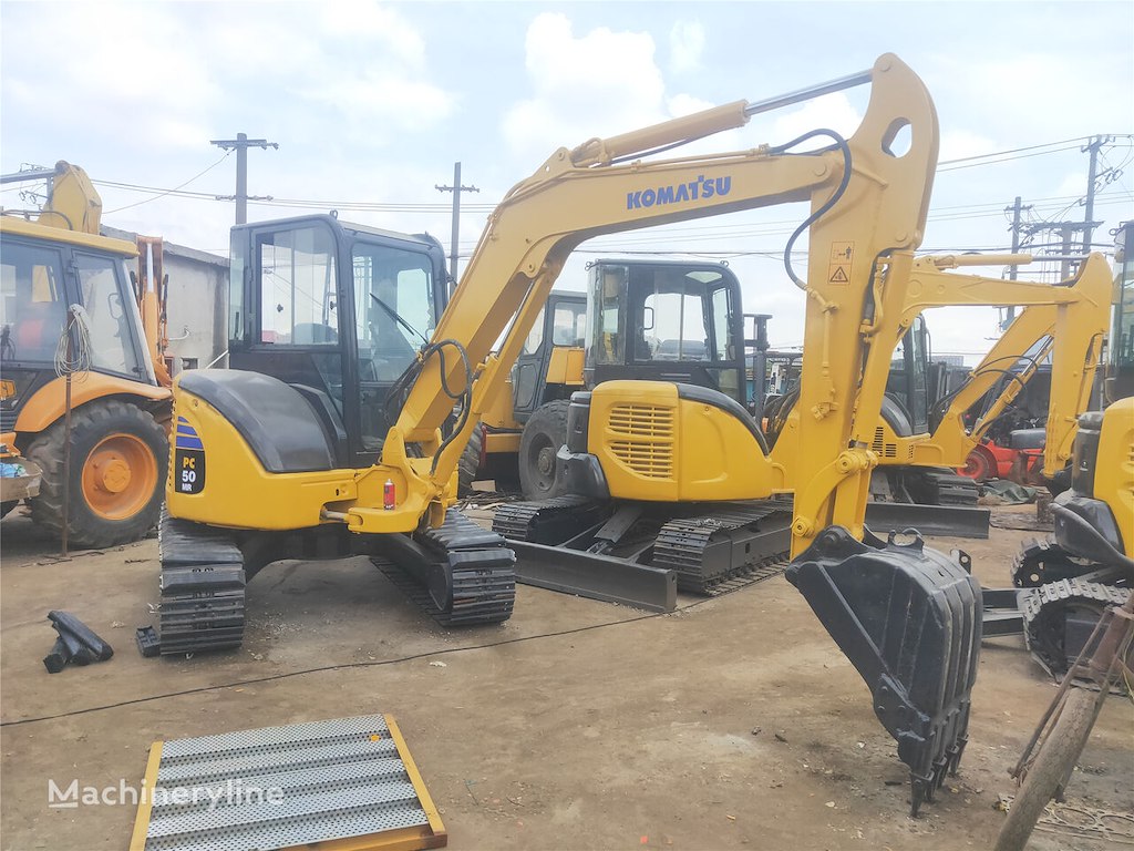 Komatsu PC50MR mini bager