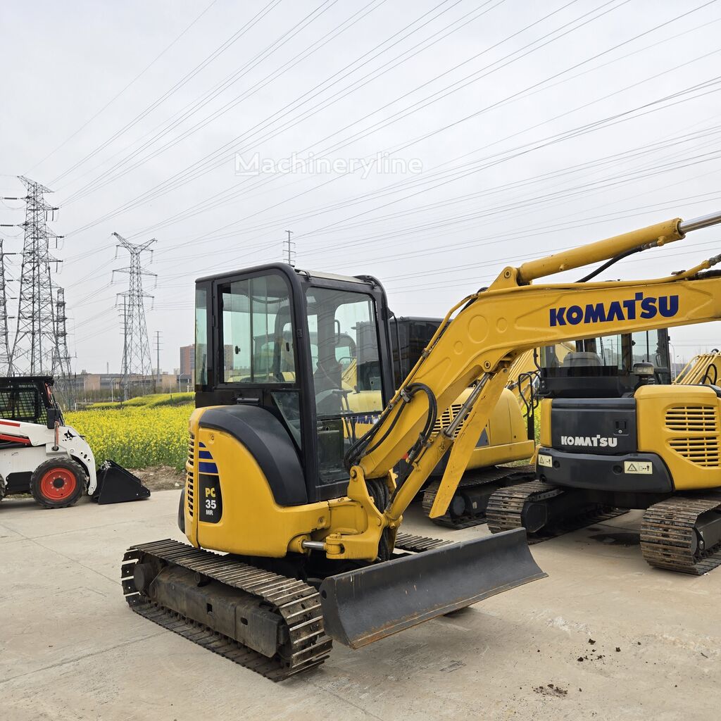 Komatsu PC35MR mini bager