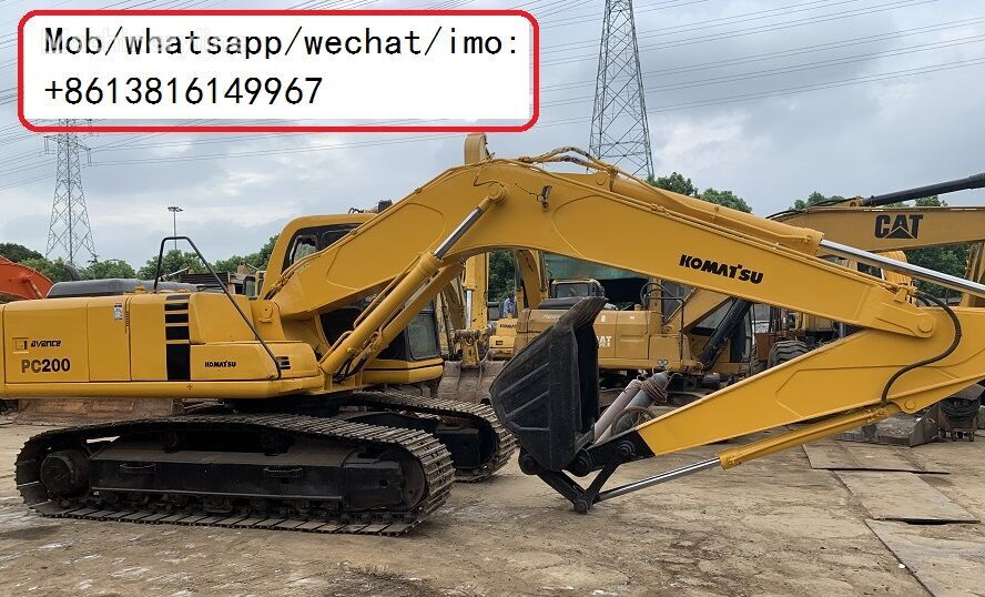Komatsu PC200 bager guseničar