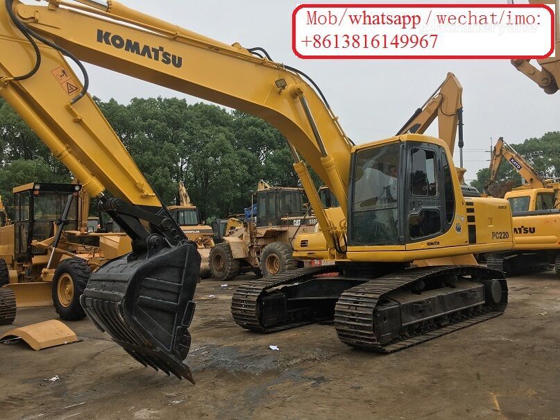 Komatsu PC220-6 bager guseničar