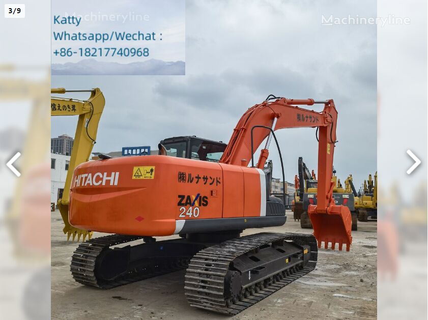 Hitachi ZX240-3 bager guseničar