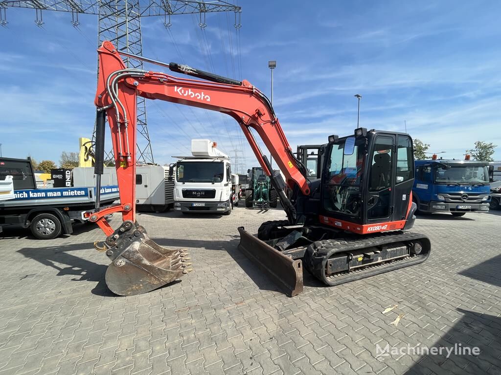 Kubota KX 080-4a mini bager