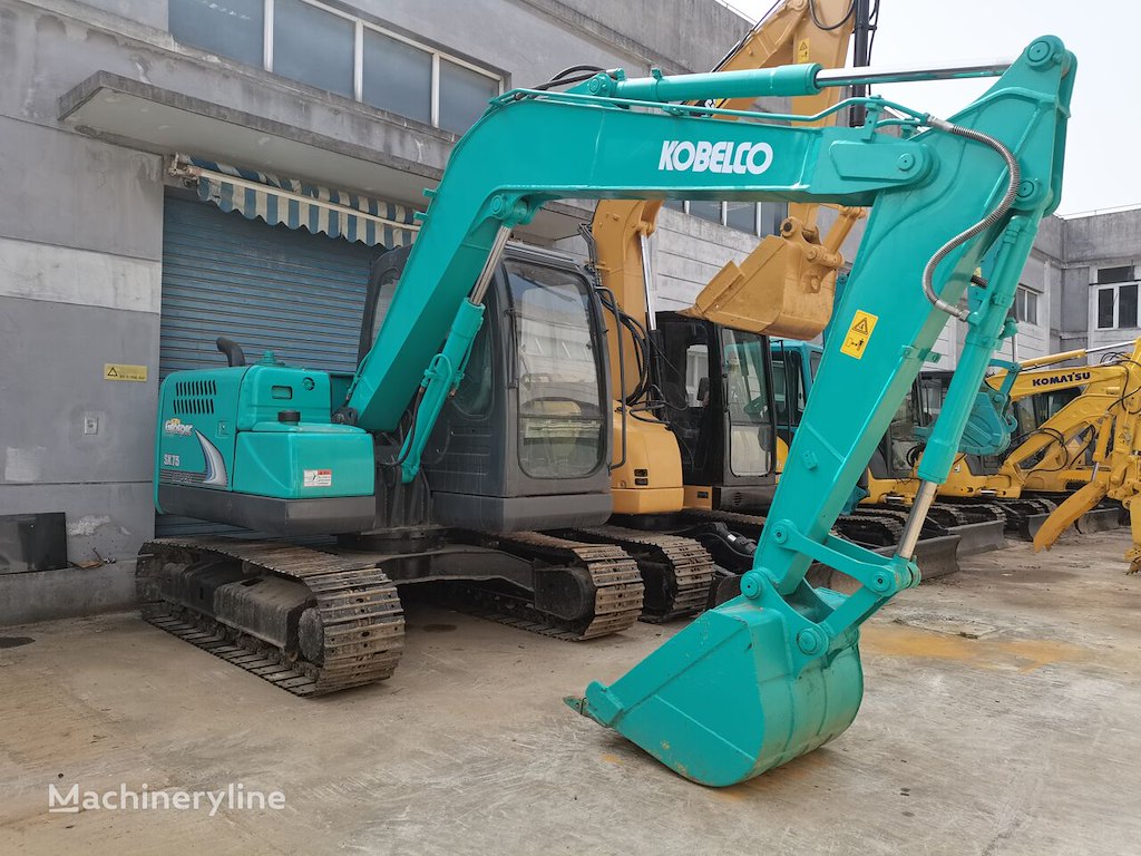 Kobelco SK75 Tracked Excavator Used Construction Machinery bager guseničar