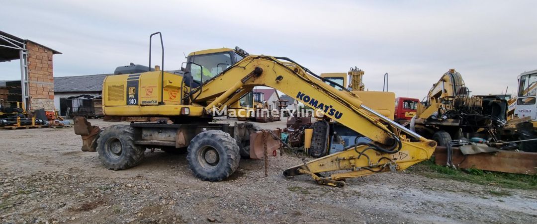 Komatsu pw140-7 dezmembrez bager točkaš po rezervnim delovima