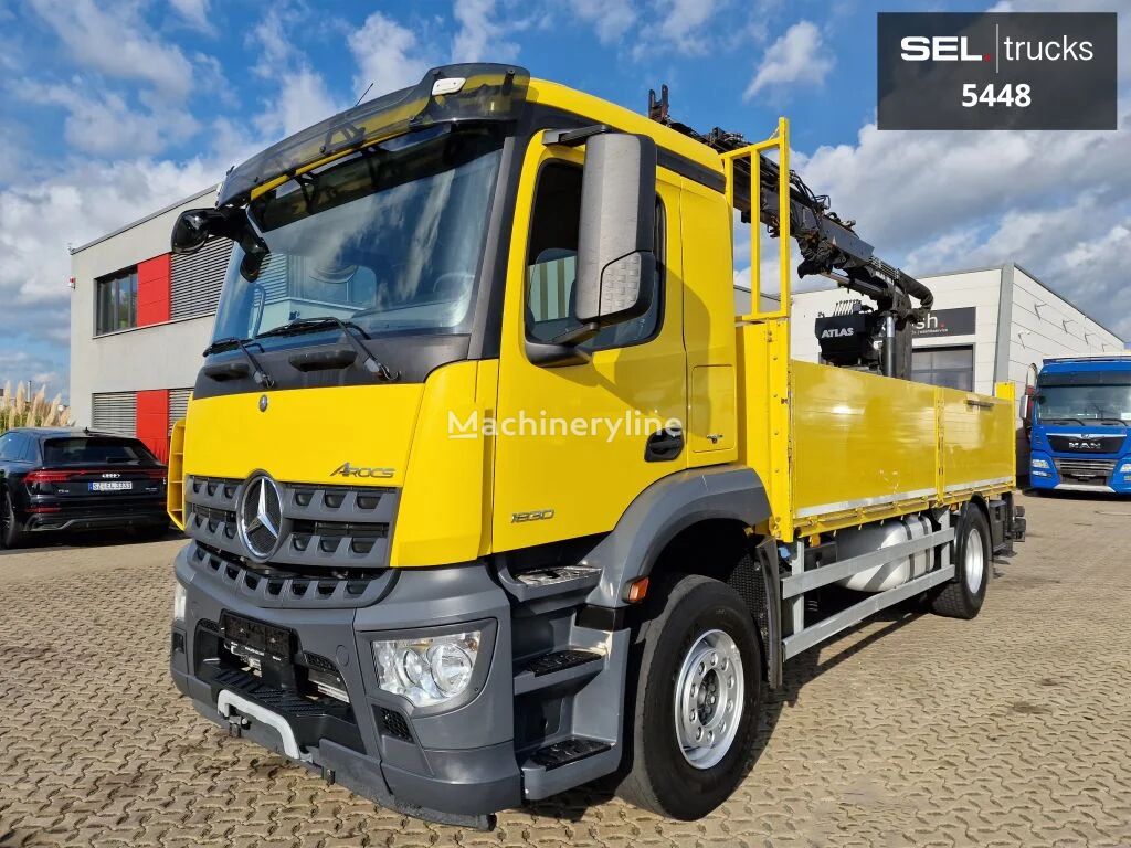 Mercedes-Benz Arocs 1830 LKW Atlas 105.2 - A2L pokretna dizalica