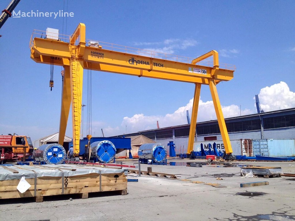 Novi Dewinch 50 TONS GANTRY CRANE BRAND NEW QUALITY DOUBLE BEAM GANTRY CRANE portalni kran